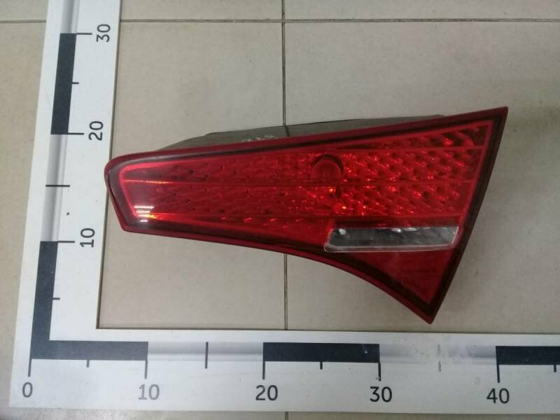 Фонарь задний внутренний правый Kia Optima 3 TF 2010-2015 кат.номер: 924044C000