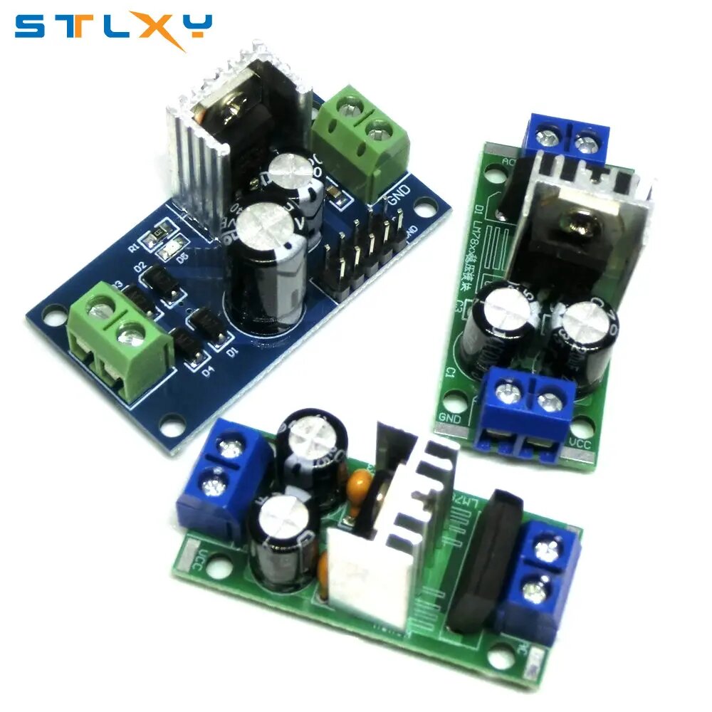 Регулятор напряжения Stlxy L7805 L7809 L7812 5В 6В 9В 12В LM7812 12V