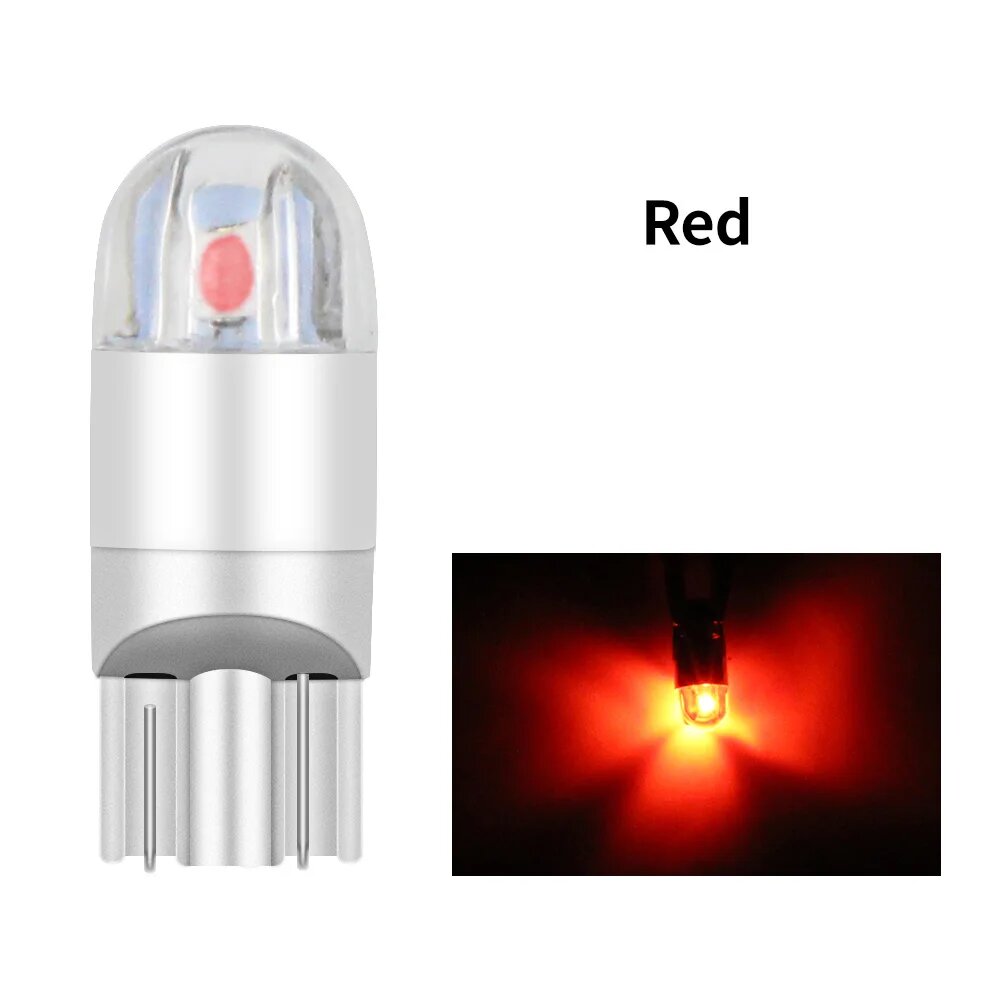 2 шт. светодиодные T10 W5W 194 168 автомобильные клиновые габаритные огни для Volvo S60L S80L XC90 C70 V40 V50 V60 XC60 S40 S60 S80 Красный