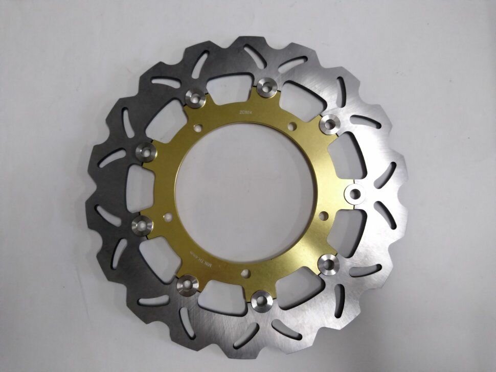 Тормозной диск передний Tarazon ZC924 YAMAHA YZF R3 320 15-18, MT03 320/660, XJ6 DIVERSION 600 09-15 золотой