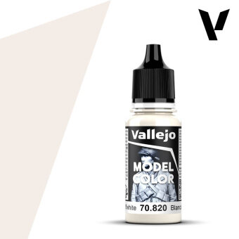 Краска 70820 Vallejo Серии Model Color Offwhite (Белый с оттенком)18ml