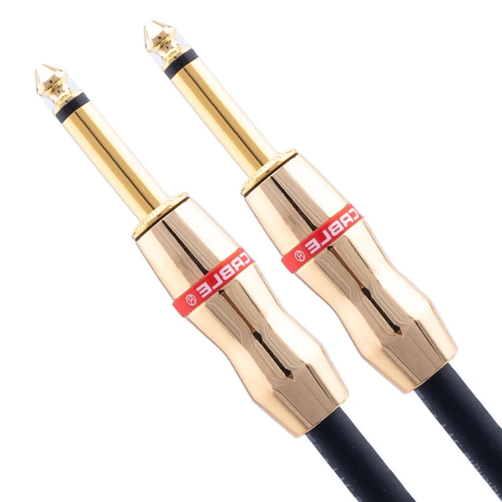 Monster Rock Профессиональный гитарный кабель 1/4 дюйма s-s, 0.75m