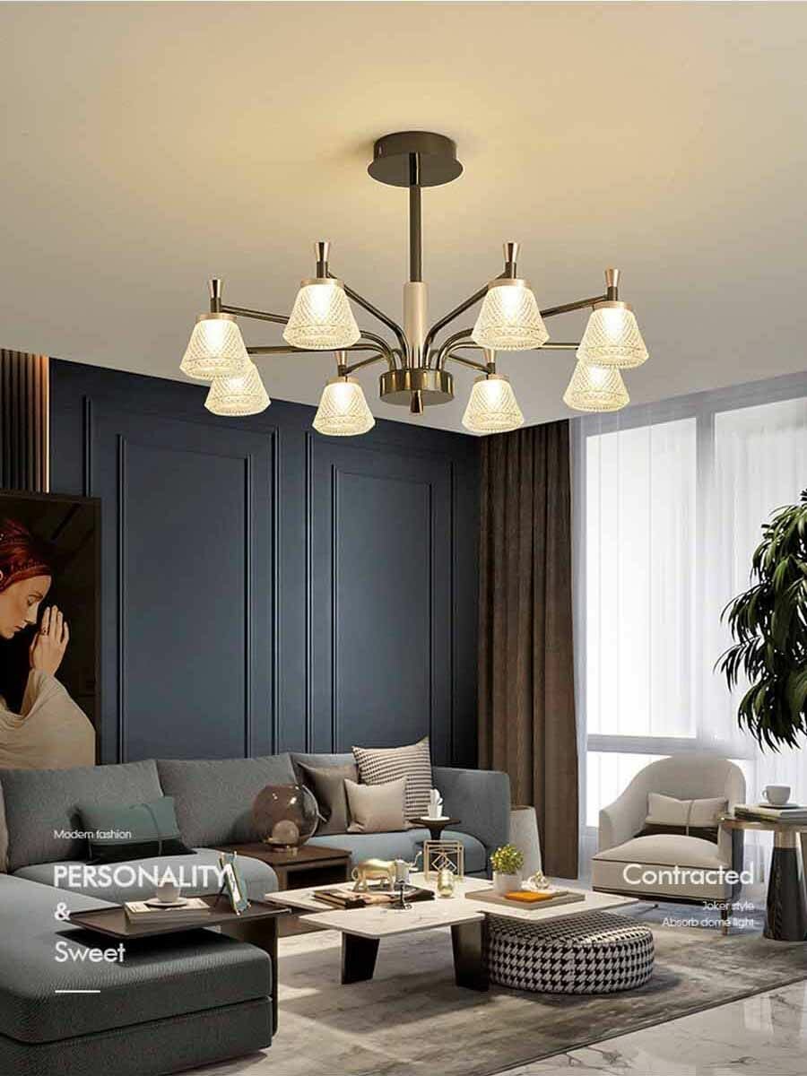 Люстра, Modern Nordic, Light Luxury гостиная, спальня, ресторанная люстра.