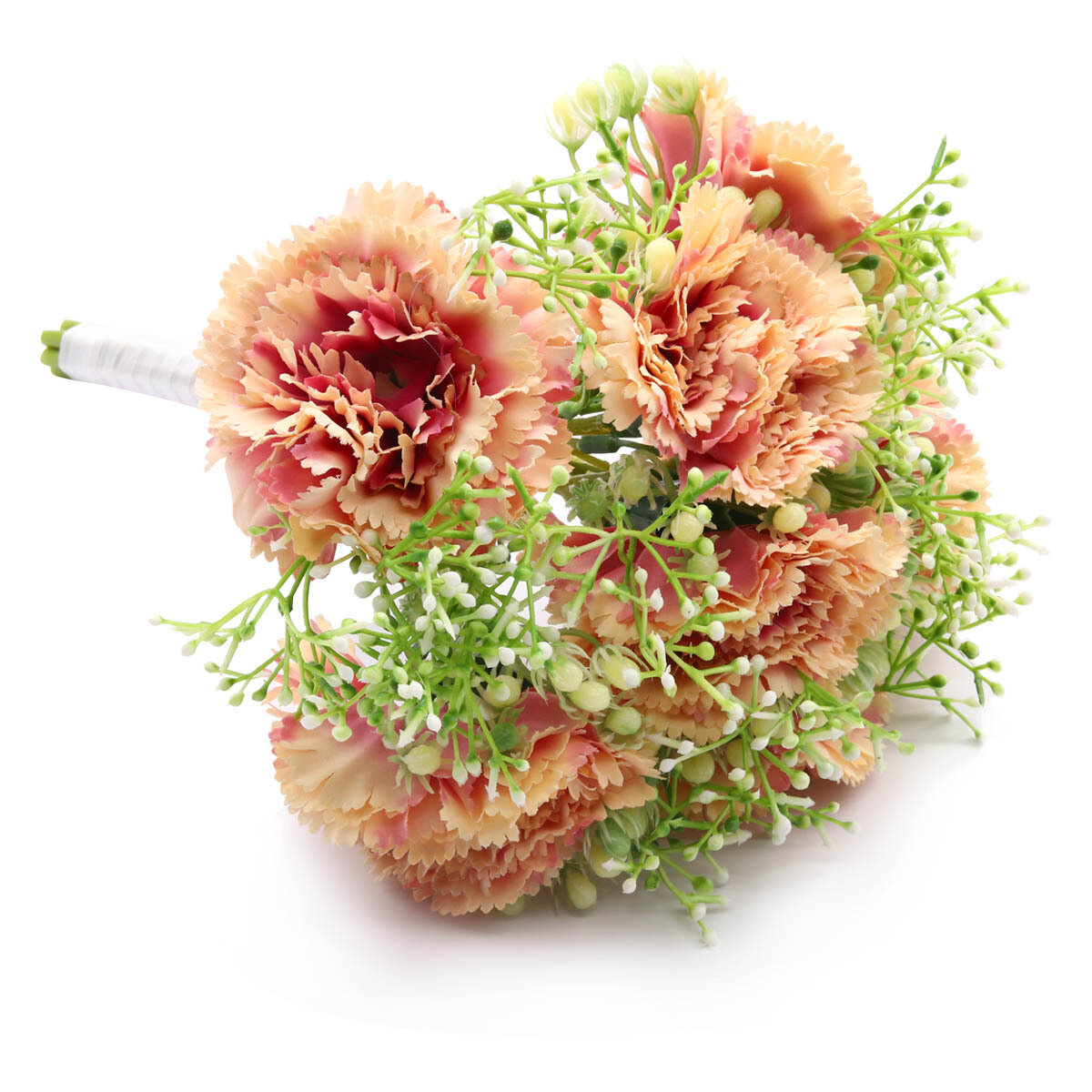 HY125-36027 Букетик гвоздик (7шт), 29см (H Розовый)