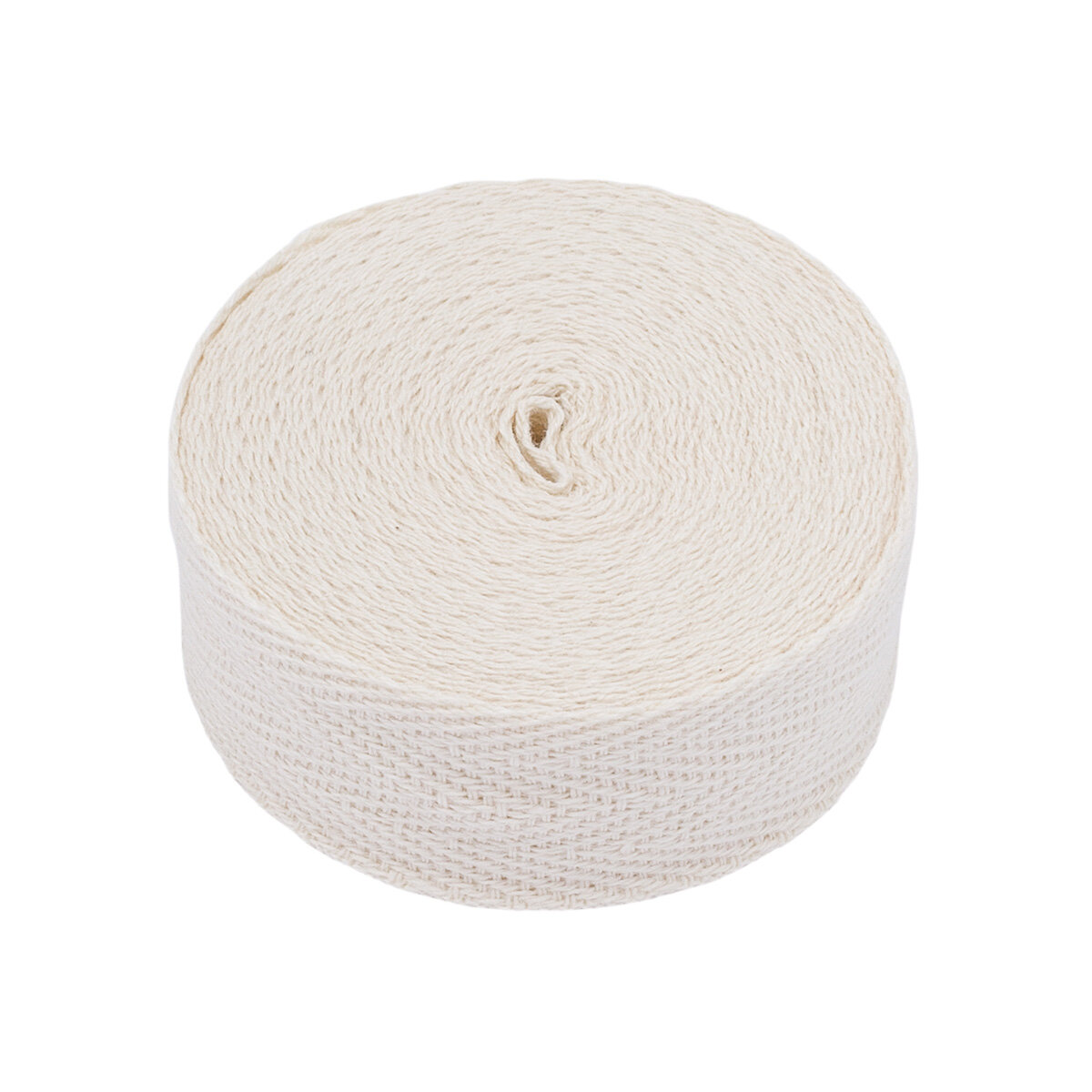 Киперная лента 2 см*4,57 м, для шитья и рукоделия, хлопок, Айрис (68 натуральный)