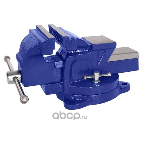 Тиски слесарные поворотные с наковальней 100 мм KRAFT KT 705208, KT705208 KRAFT KT 705208