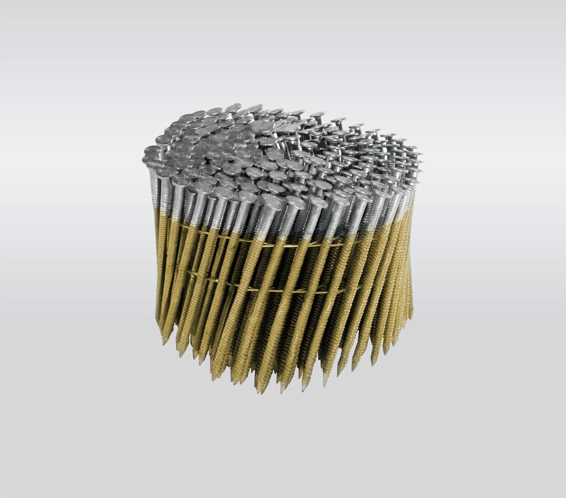 ЗУБР CNW 90 х 3.1 мм, барабанные гвозди рифленые оцинкованные, 3600 шт (305383-90)