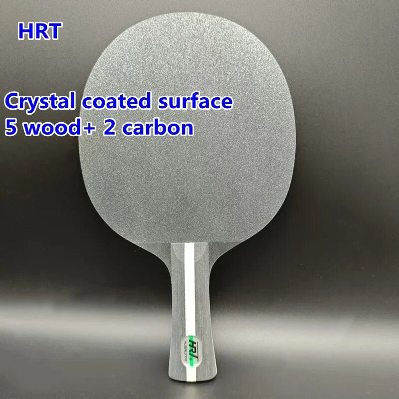 HRT Crystal Carbon 5 Деревянный + 2 карбоновых лезвия для настольного тенниса для ракетки для пинг-понга