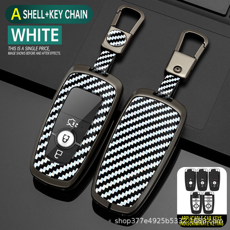 Чехол для ключей, для Ford Mustang/Explorer/Mondeo, с металлической пряжкой