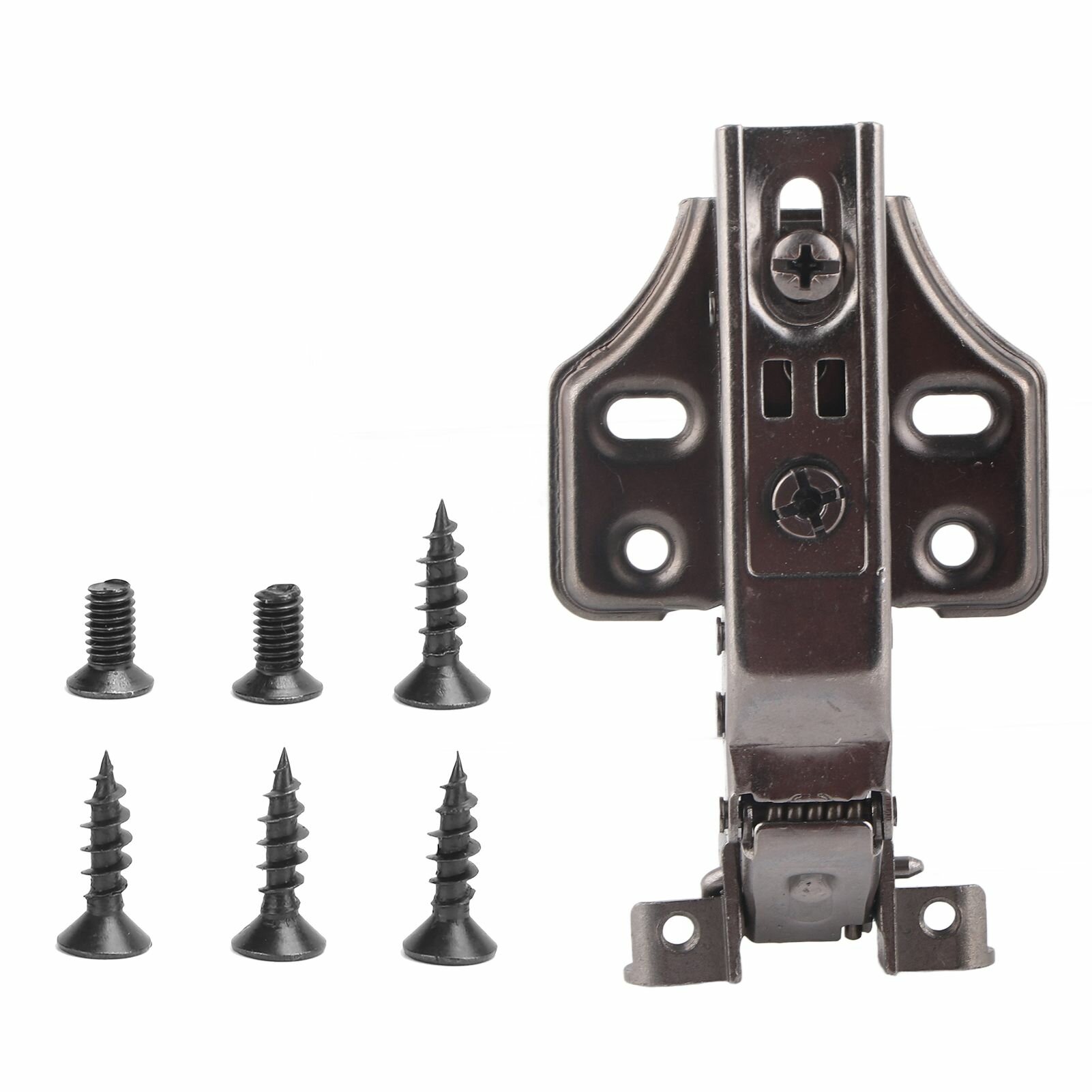 Гидравлический бесшумный алюминиевый каркас дверной петли пробойник Бесплатная фурнитура для дверных петель шкафа