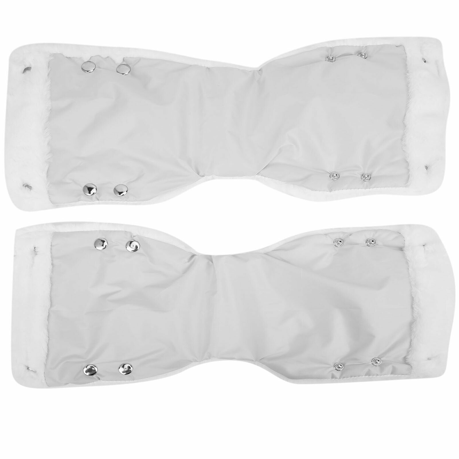 Перчатки для детской коляски, муфты для рук для коляски, теплые перчатки, водонепроницаемые муфты для рук для коляски, аксессуары для коляски. Серебристый цвет.