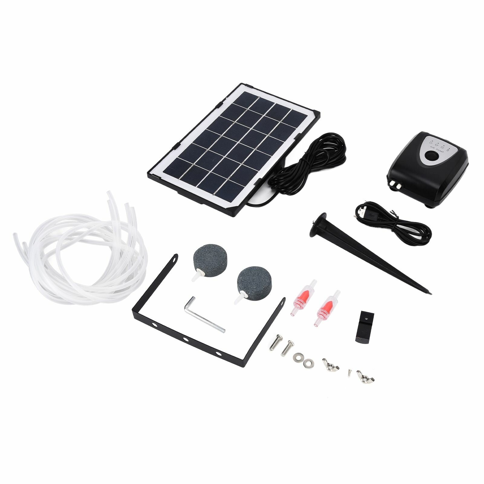 Солнечный кислород. насос с аэрацией для аквариумов