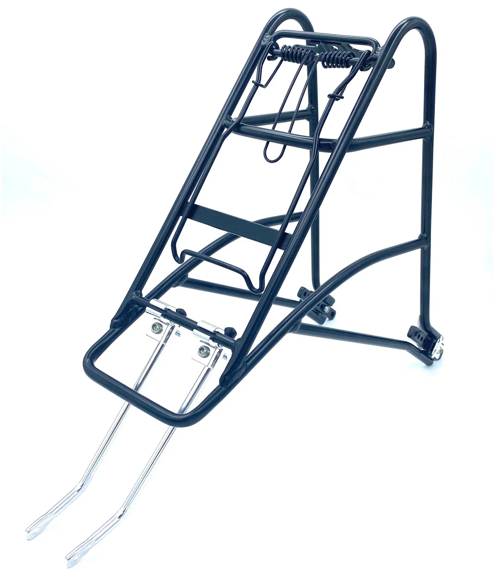 Багажник OSTAND CD-48, для 24" - 29" велосипедов, алюминий, черный
