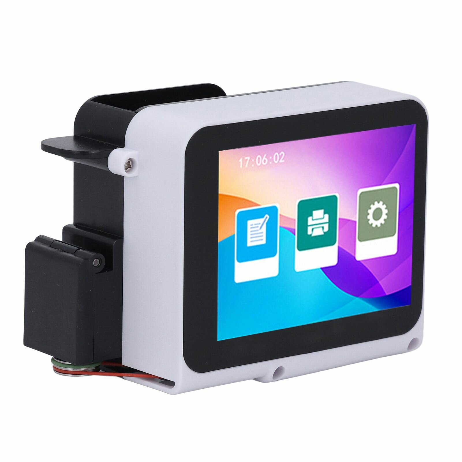 Портативный ручной струйный принтер с 28 языками, компактный, 12.7 мм печать на стекле, бумаге, дереве, пластике