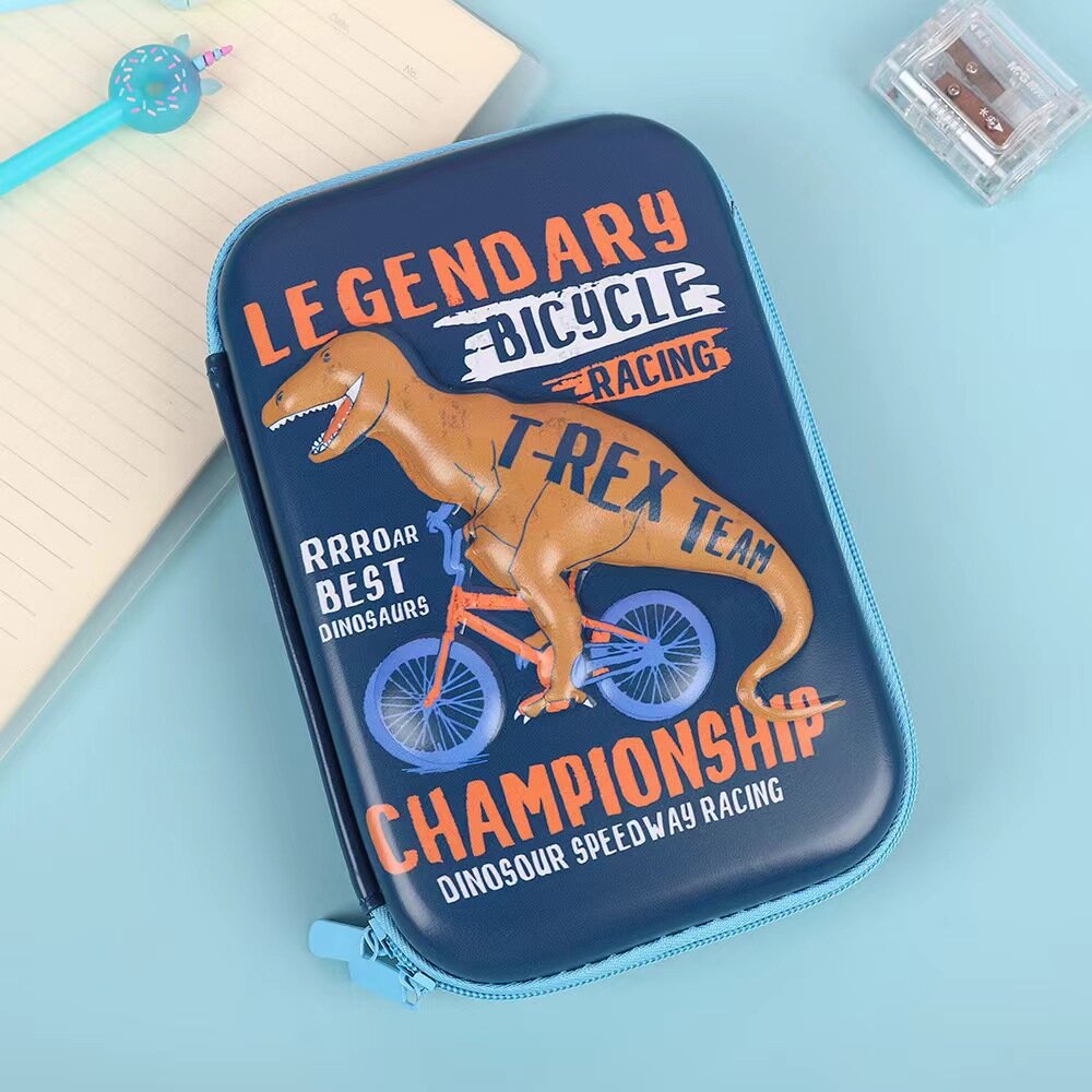 Новая мультяшная милая трехмерная канцелярская коробка, большая емкость, пенал для детей, пенал для мальчиков и девочек, сумка для ручек для студентов