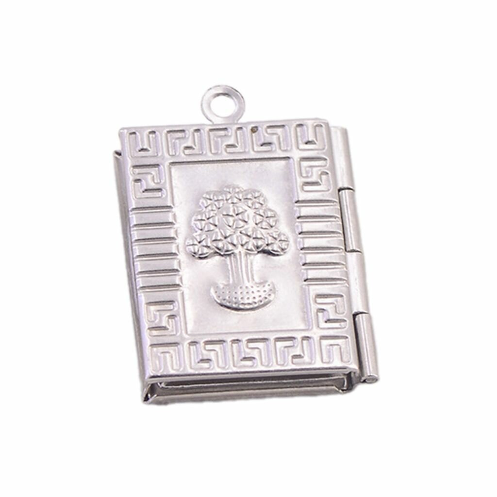 Уникальный медальон, кулон, ювелирный аксессуар, современная книга в форме изящной резьбы для изготовления изделий