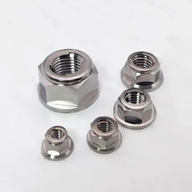 Титановые самоконтрящиеся гайки M14x1.5mm, 1шт