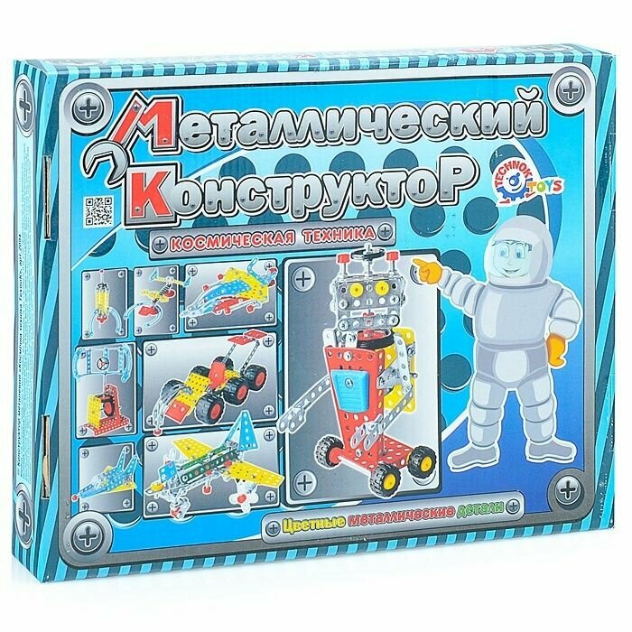 Конструктор металлический ТехноК "Космическая техника" (2094)