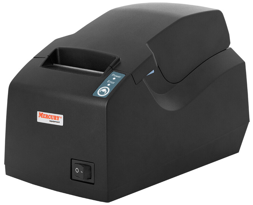 Термопринтер чеков Mertech MPRINT G58 RS232-USB черный