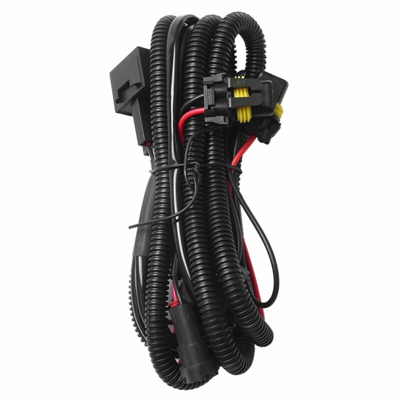 Автомобильный жгут реле MyPads H11 880 (40A светодиодный свет и разъем галогенных противотуманных фар)