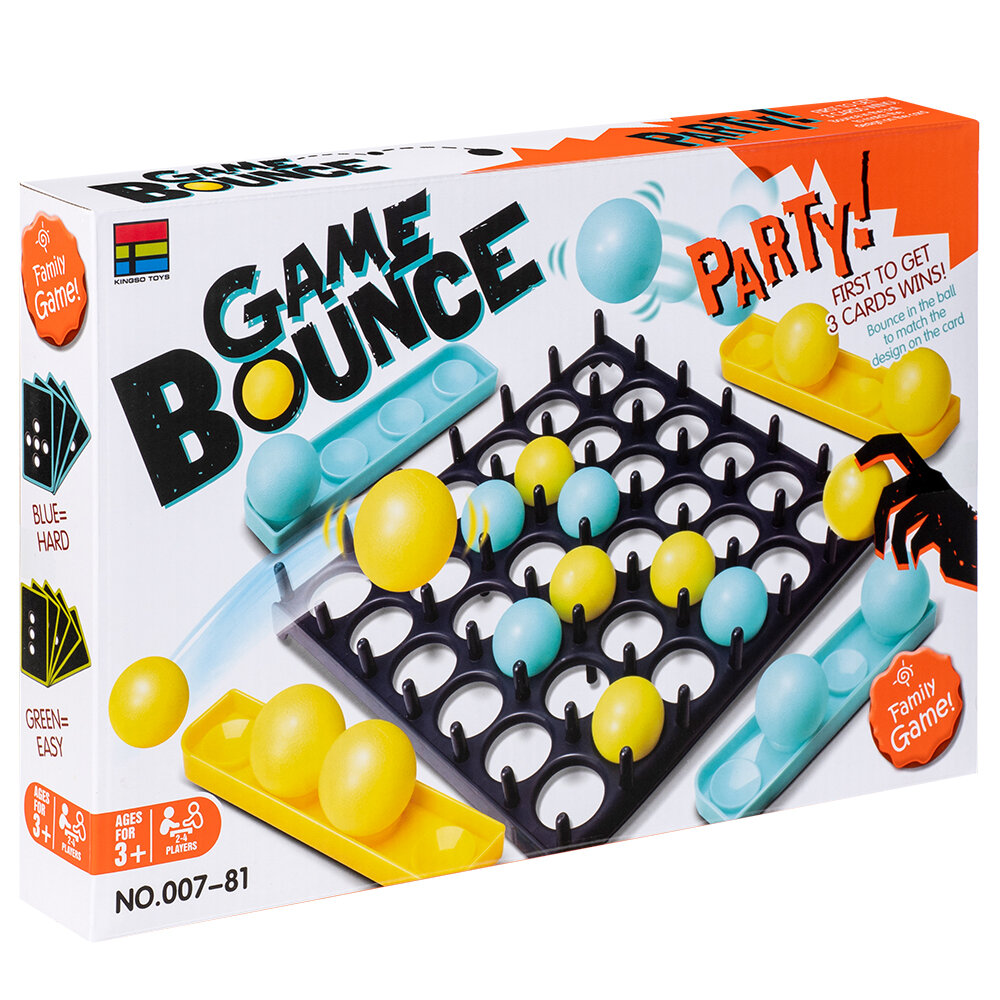 Игра настольная Zhorya "Веселые Шарики", для 2 - 4 игроков, 5+ лет