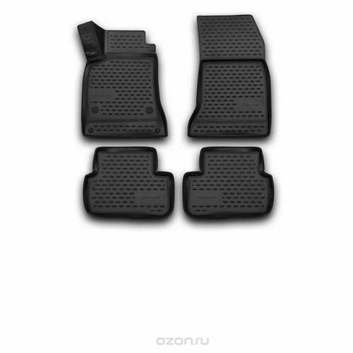 Коврики 3D в салон автомобиля Novline-Autofamily для Mercedes-Benz GLA, 2015 -, 4 шт Autofamily NLC3D3445210k