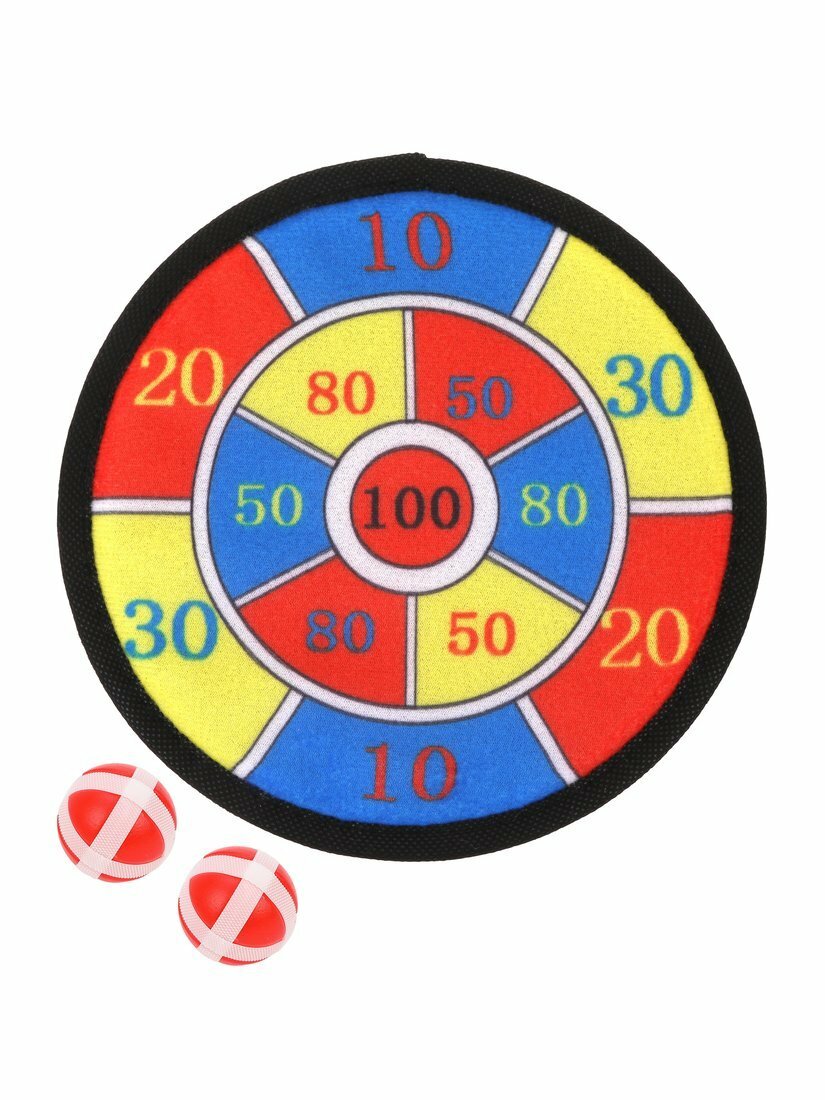 Игра комнатная Дартс 20 см, 2 шарика Наша Игрушка 636349