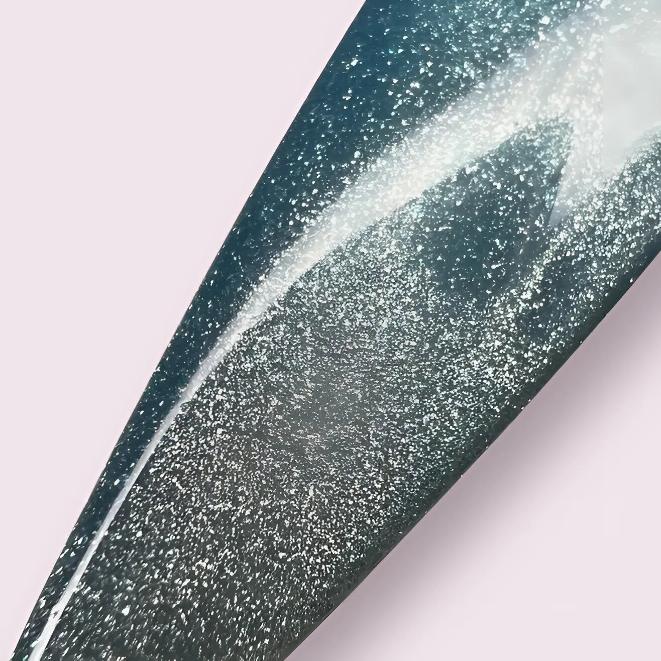 Гель лак Кошачий глаз магнитный голубой - Grattol Moon Cat, 9 мл