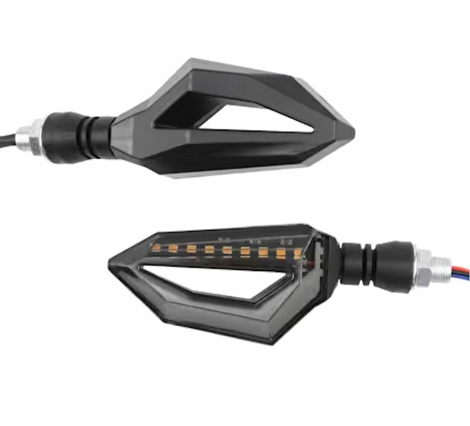 Светодиодные поворотники для мото-техники TM-05(комплект 2шт)/ мотоповоротники/ 12в