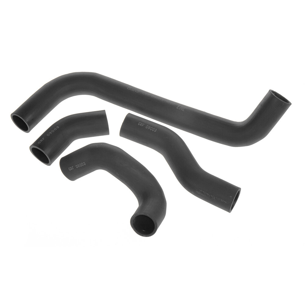 Комплект патрубков охлаждения для а/м ВАЗ 2121 (4шт.) GANZ GRF09003