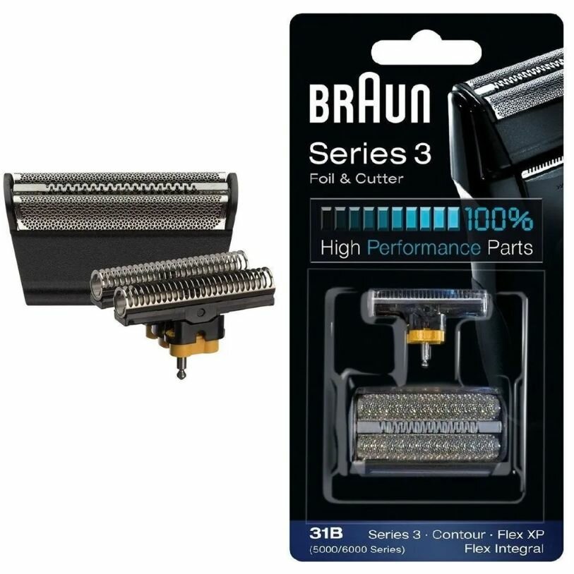 Сетка и режущий блок 31B для электробритв Braun Series 3