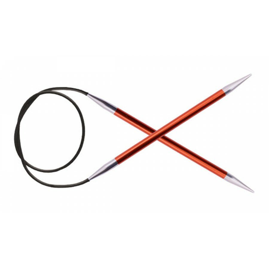 Спицы круговые Zing 9мм/80см, KnitPro, 47137