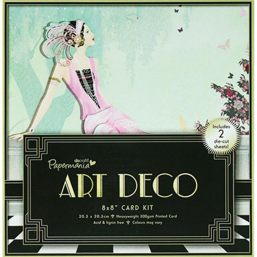 Набор для создания открытки Art Deco 20,3 х 20,3 см DOCRAFTS PMA150635