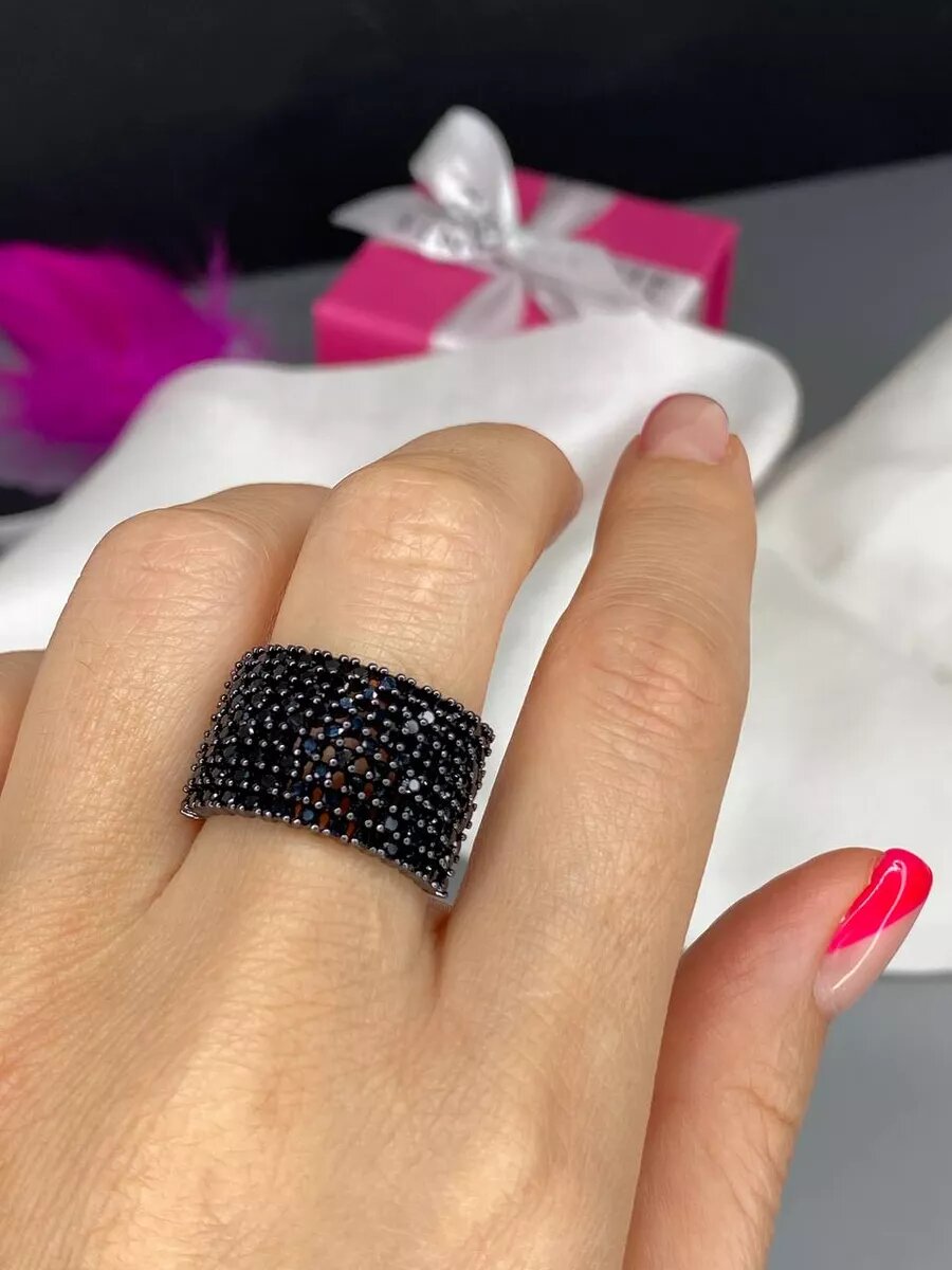 Кольцо, циркон, кристалл