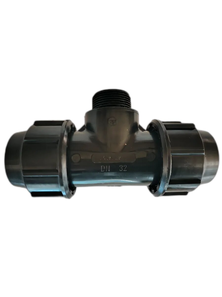 Тройник ПНД с наружной резьбой 40x1 1/4" Astore