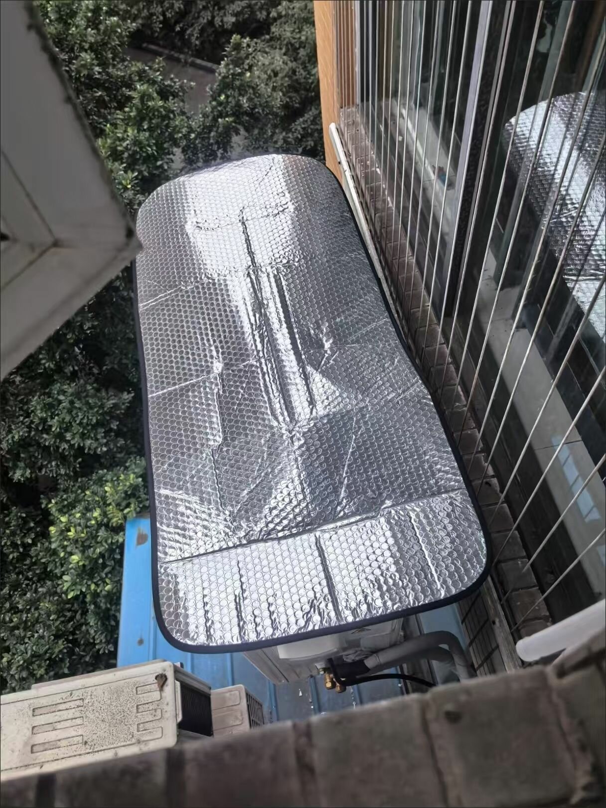 Верхняя крышка наружного блока кондиционера, Защитный козырек для кондиционера Усиленный