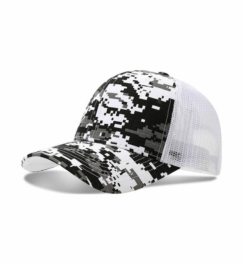 Тактическая кепка с камуфляжным принтом и сетчатой вентиляцией 56-62 см