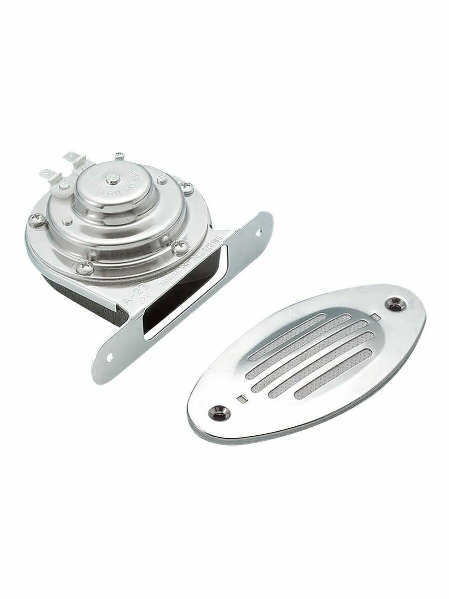 Горн электрический, врезной, высокий тон, 12В, судовой, для катера / лодки, Тайвань