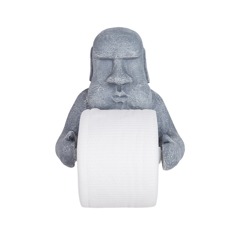 Держатель туалетной бумаги Статуя Моаи