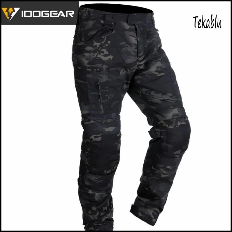 Брюки тактические IDOGEAR UFS с наколенниками Камуфляжные для страйкбольной охоты 3209