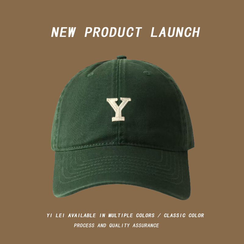 Кепка A116#, унисекс, хлопок, цвет армейский зеленый