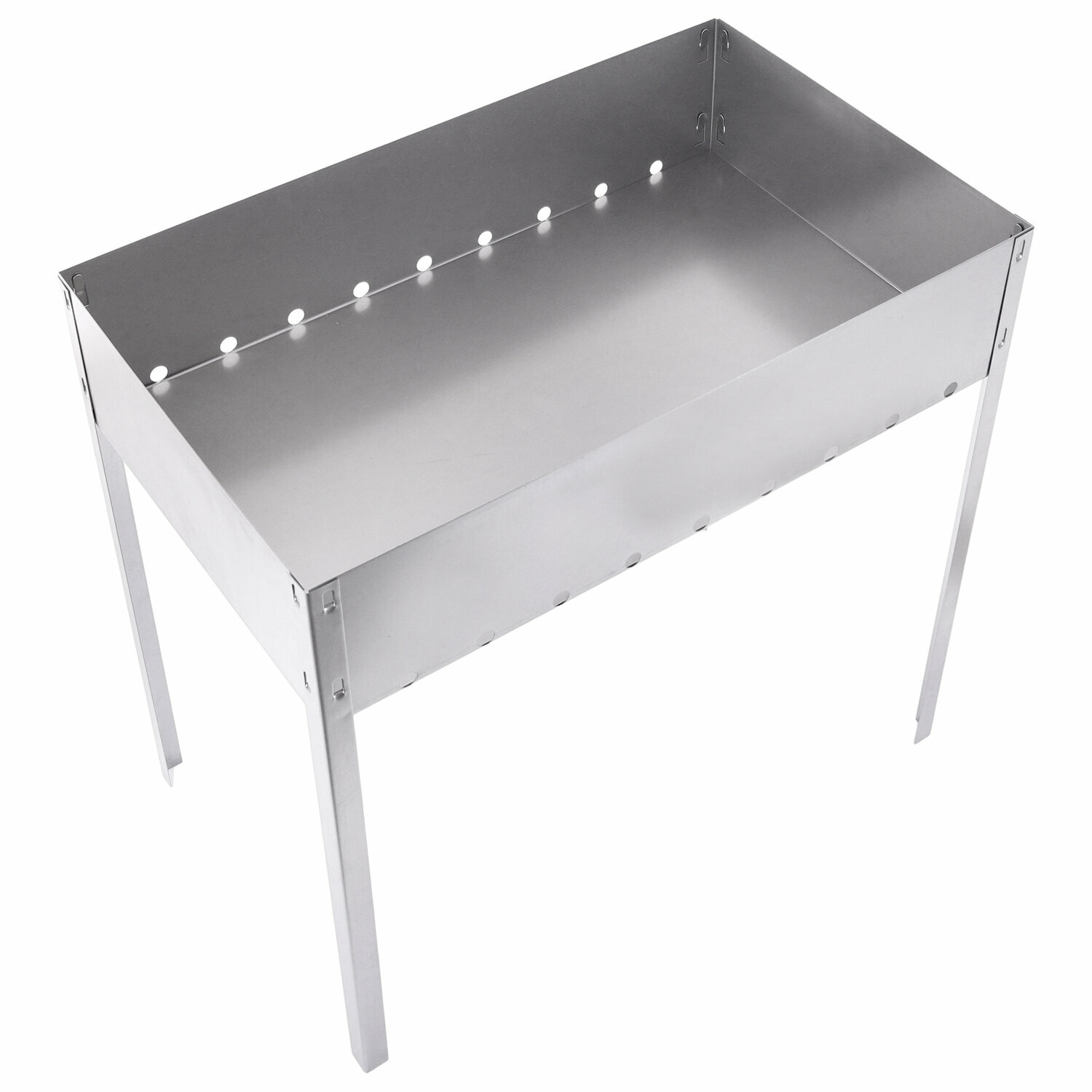 Мангал гриль И пикник сборный стальной, 500х300х500 мм