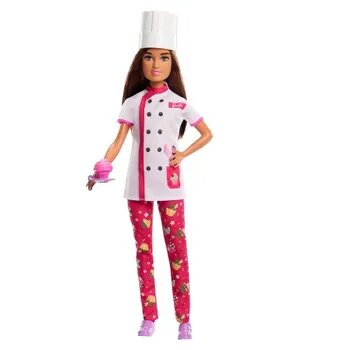 Кукла Барби, игрушка Barbie Профессии, кукла для девочки Mattel Повар DVF50_HKT67