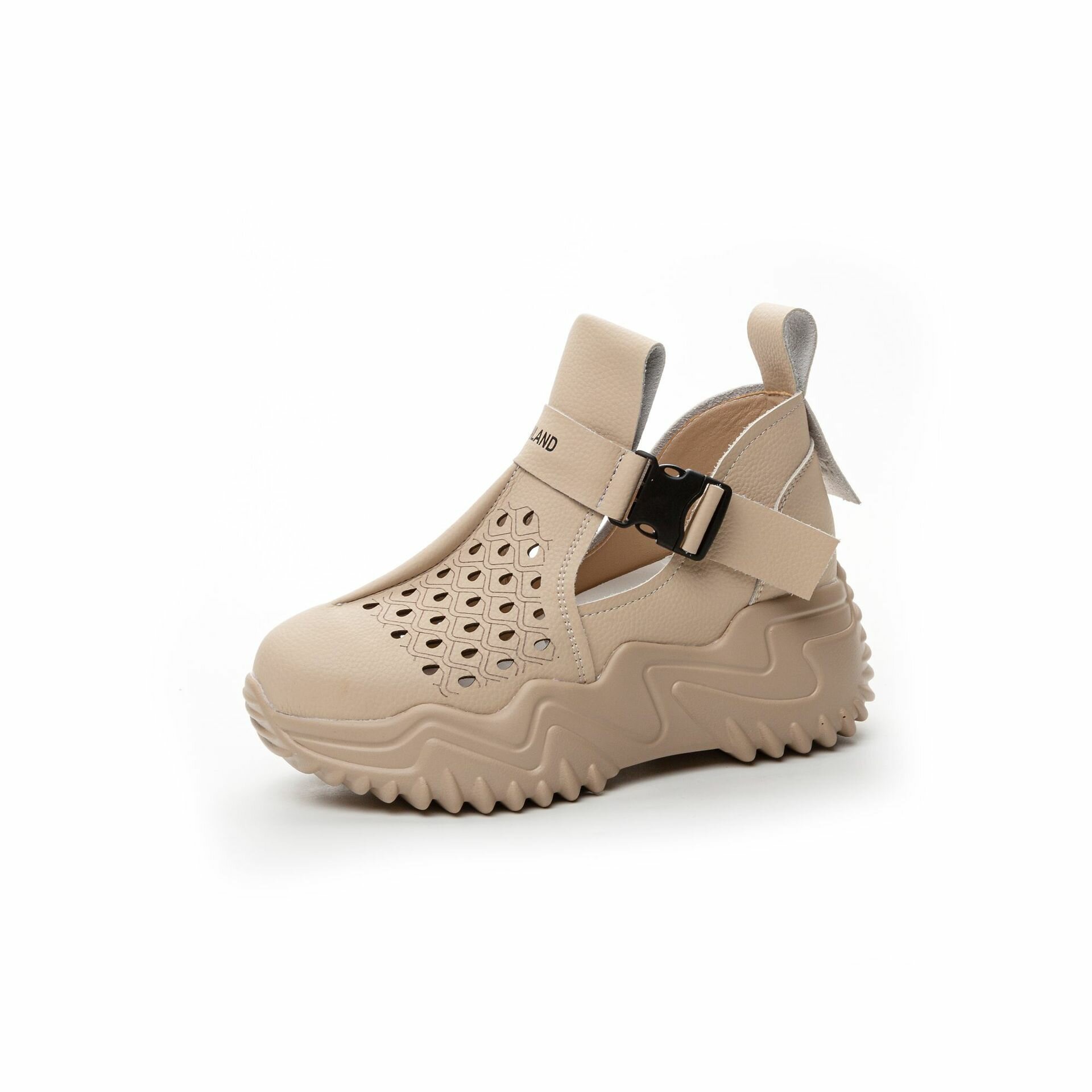 MOOCIE Спортивные кроссовки, женские сандалии, новые летние повседневные туфли на толстой подошве, увеличивающие рост.