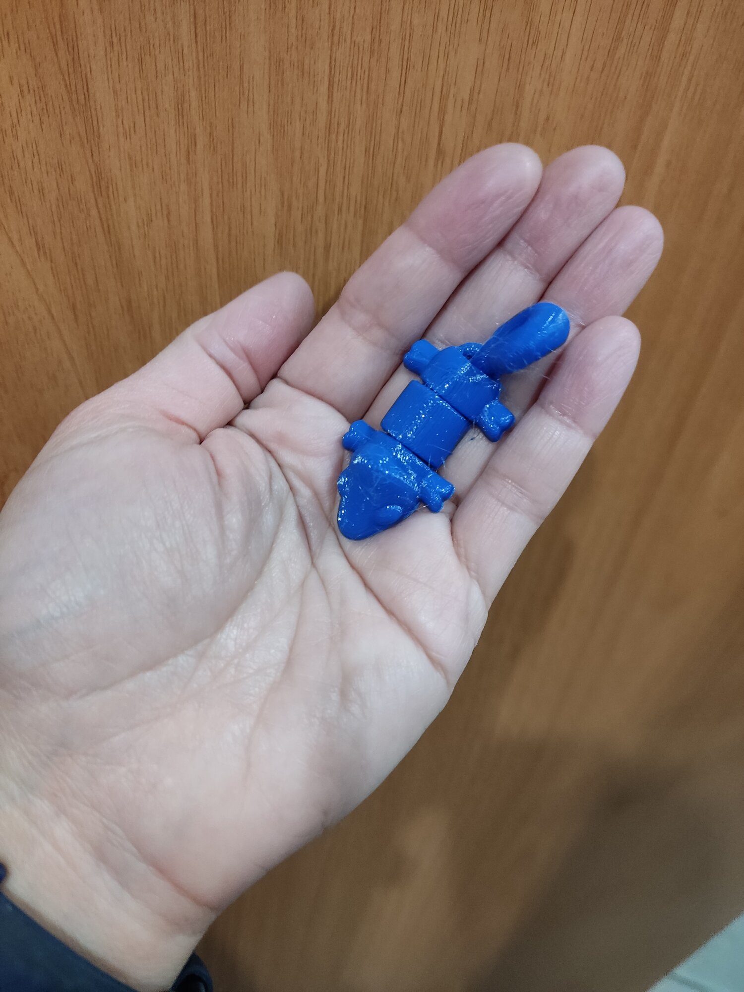 Игрушка-антистресс "Мини Хамелеон", 3D-печать, пластик