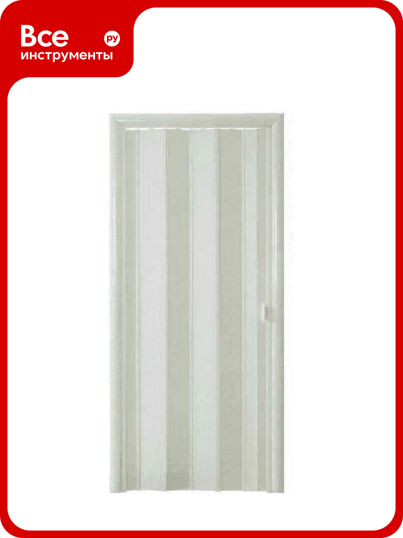 Дверь-гармошка Центурион майами-стиль, серый ясень, м 816 2050x840, для закрытия различных ниш