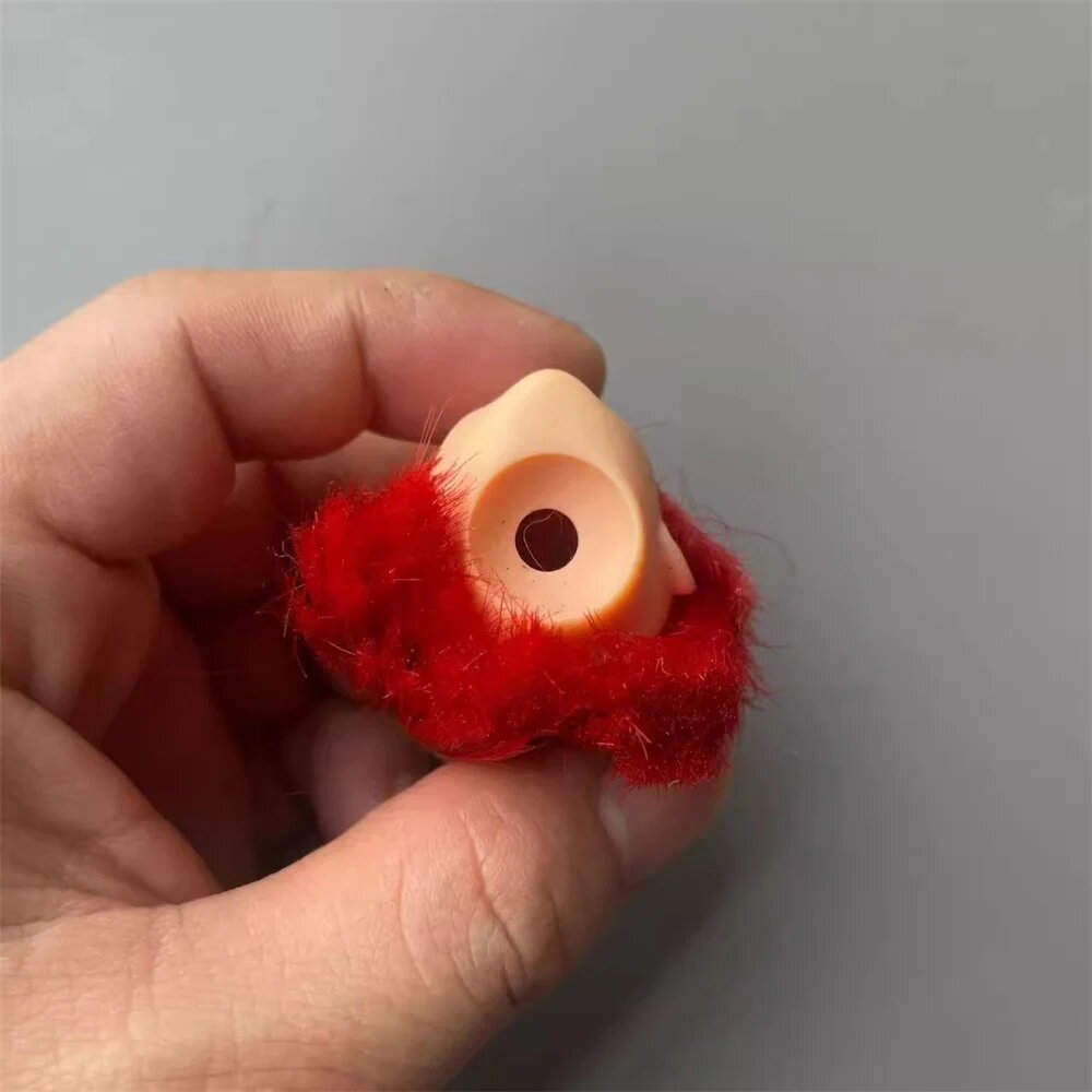 Фигурка головы девушки BBI TOYS 1/6 с красными волосами