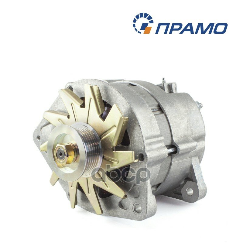 Генератор КАМАЗ дв.740.30,740-31,740-50 ЕВРО-2,3 поликлиновой шкив 28В 80А прамо Прамо арт. 6582.3701-04