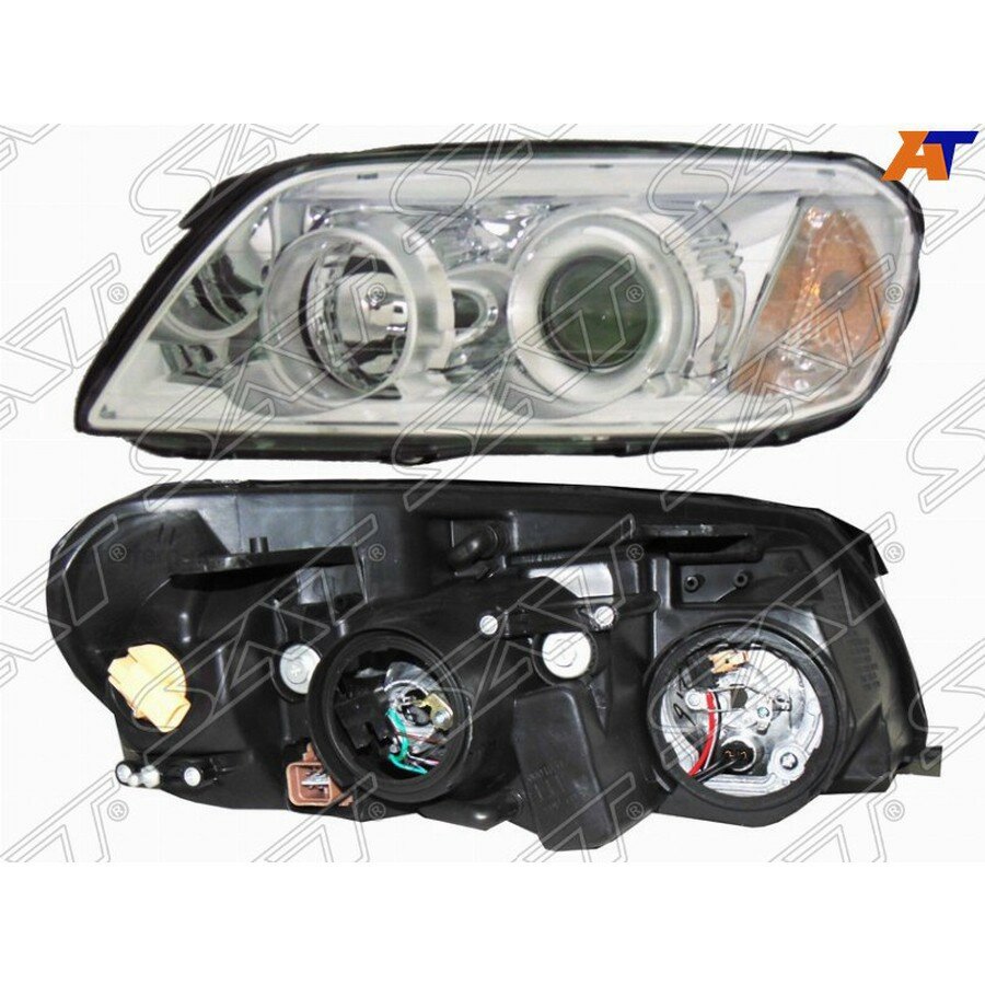 SAT ST2351112L Фара Chevrolet Captiva 06-11 / Daewoo Winstorm 06-10 (Слева/ Галоген/ Ручная регулировка)
