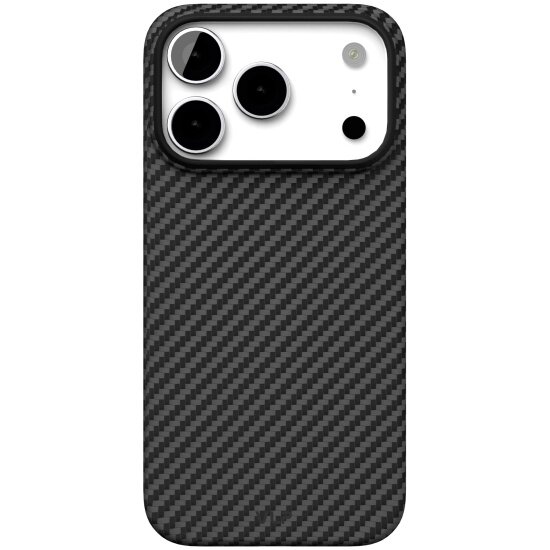 Чехол Vlp для Apple iPhone 17 Pro Kevlar Case, с MagSafe, черный
